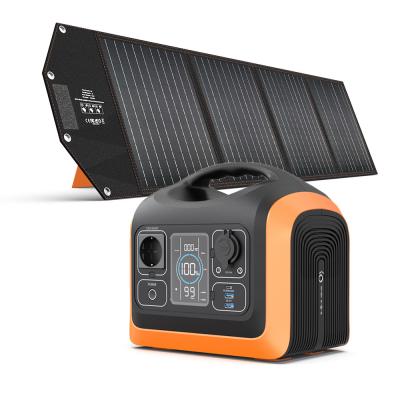 China 1000WH Lithium Battery Generator Portable Solar Power Bank With Solar Panel for sale