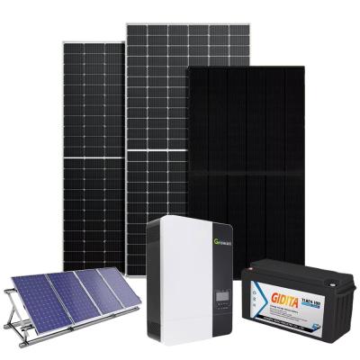 Solar Panels PV Power Energy 8kWP 5kw solar system off grid 8000 watts home full set soar panel kit