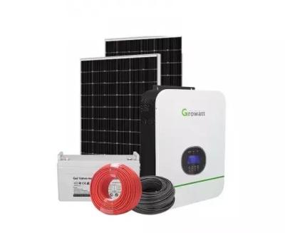 中国 格子太陽 エネルギーシステム セットを離れて電池10-12kwh太陽Pvと完全な格子太陽系を離れた全家 販売のため