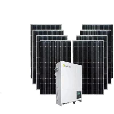 China 15kw Home Solar Power Storage System 100kw Pv Power Solar Energy On Grid for sale