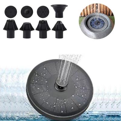 China 3W Solar Panel Kit Water Pump Solar Fountain Solar Powered Bird Bath Fountain Pump Outdoor Watering Submersible Pump for Pond for sale