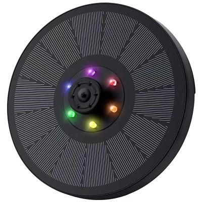 China 3W Solar Panel Kit Water Pump Solar Fountain Solar Powered Bird Bath Fountain Pump Outdoor Watering Submersible Pump for Pond for sale