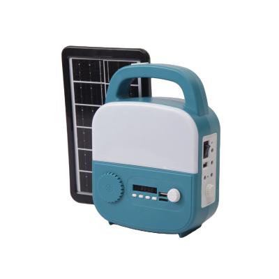 China DC Solar Lighting System 41.6WH LED Light with Built-in Bluetooth Speaker and Radio for sale