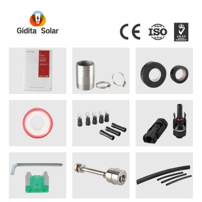 Cina 150V-180V Optimum Input Voltage 1.2Hp Solar Water Pump for DC Solar Swimming Pool 900W in vendita