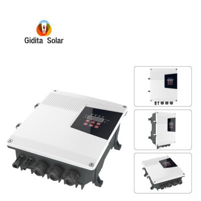 Cina 95m Max. Head 1Hp AC DC Automatic Switchover 3 Inch Solar Submersible Impeller Pump in vendita