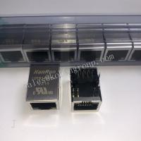 China HR911105A HR RJ45 Ethernet Connector 8P8C Shielded 1x1 Port for sale