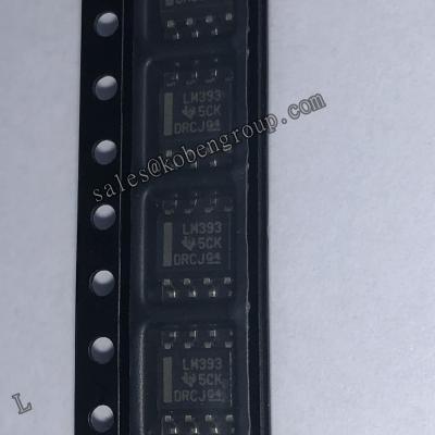 China LM393DR TI Analog Comparators Dual Differential for sale