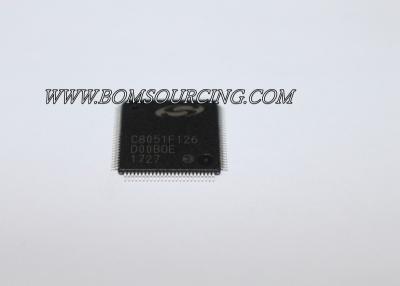 China Microcontroller van 50MHz MCU Eenheidssmd Opzettend Type c8051f126-GQR C8051F12x Te koop
