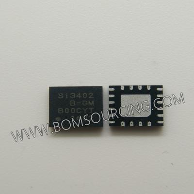 China Poder de SI3402-B-GMR SI3402 QFN20 (5X5) PMIC sobre o controlador dos ethernet à venda
