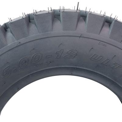 Cina Triciclo a motore in gomma naturale 5.00-12 tubo e senza tubo in vendita