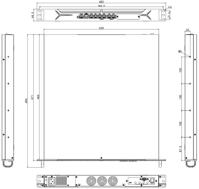 1U Rackmount Network Server