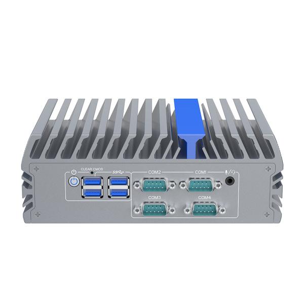 Fanless Industrial Mini PC 12th Gen Intel Alder Lake N100 Quad Core
