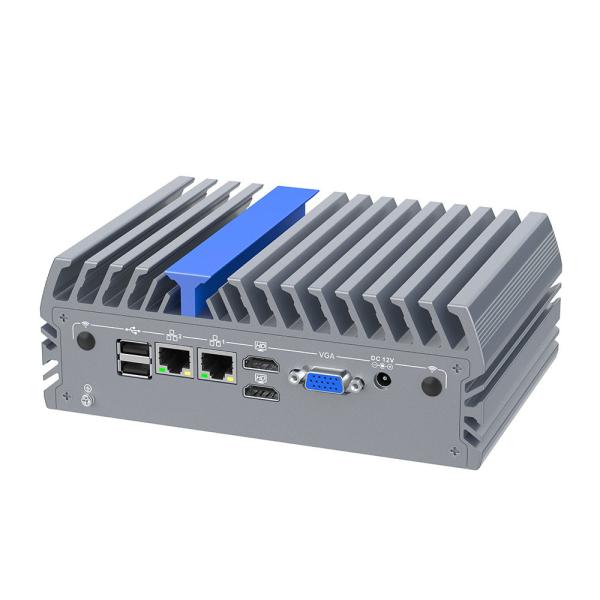 Fanless Industrial Mini PC 12th Gen Intel Alder Lake N100 Quad Core