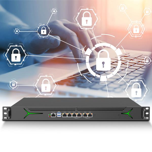 1U Rackmount Network Security Server met 12e 13e generatie Intel Core I3 I5 I7