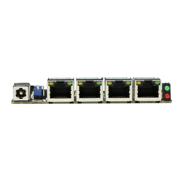 PCB 100 X 100mm Mini Motherboard 4 Lan Thin Client J3160 NUC Motherboard with 2hd port