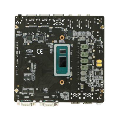 China 12th Gen 12v Mini Pc Motherboard Ddr5 3 Lan Motherboard With CPU for sale