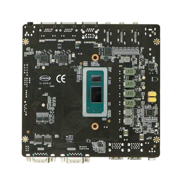 12th Gen 12v Mini Pc Motherboard Ddr5 3 Lan Motherboard With CPU