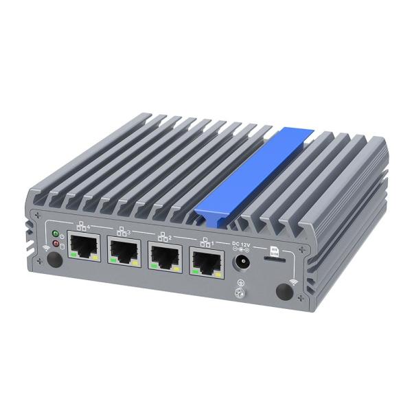 Quality N100 Firewall Micro Mini PC 4 Lan Fanless Pfsense Router for sale