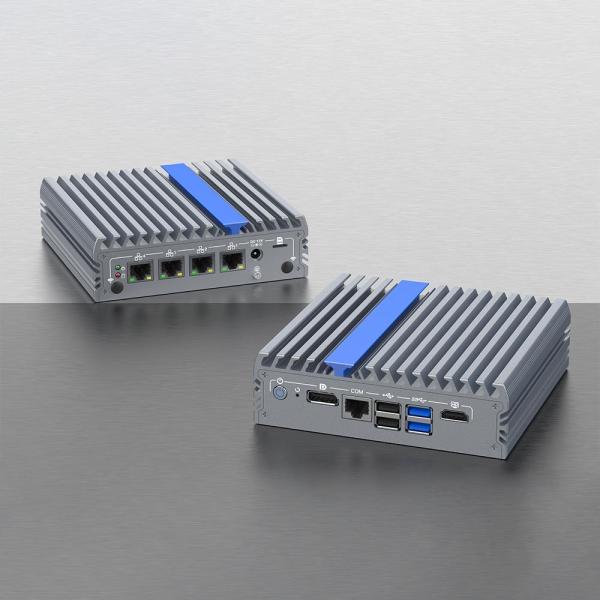 Quality N100 Firewall Micro Mini PC 4 Lan Fanless Pfsense Router for sale