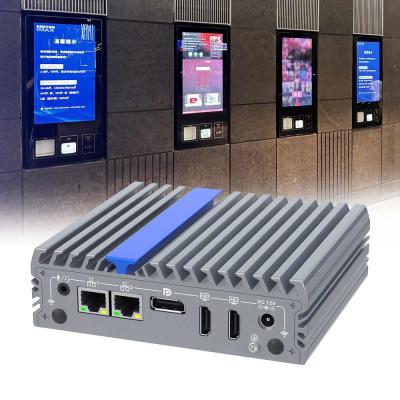 China X86 Mini Pc Pen-Tium J3710 DDR3 HD 1.6ghz Fanless Industrial Mini Pc for sale