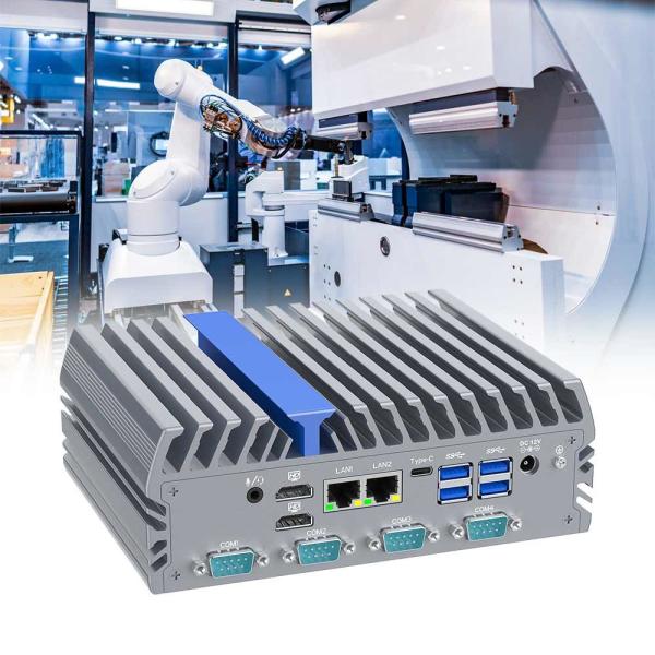 Quality Industrial PC Embedded N100 6 Com 2.5 Gb Ethernet Industrial Computer Fanless for sale