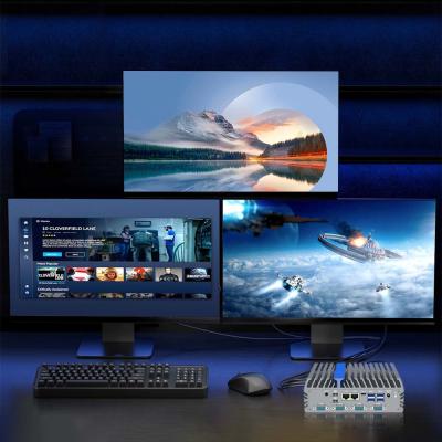 China Industrial Mini Box Ipc Embedded Computer 12v For Machine Vision Systems for sale