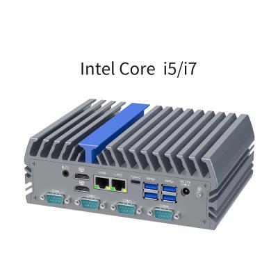 China Industrial Mini Box Ipc Embedded Computer 12v For Machine Vision Systems for sale