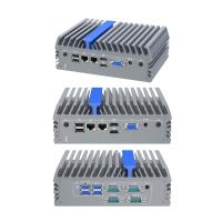 China Rugged Mini PC N100 M.2 USB Industrial Mini PC Computer 2 RS232 for sale