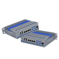 China Mini PC Pfsense 4 USB3.0 4 Intel Dual Display Lan Ten Core Computer for sale