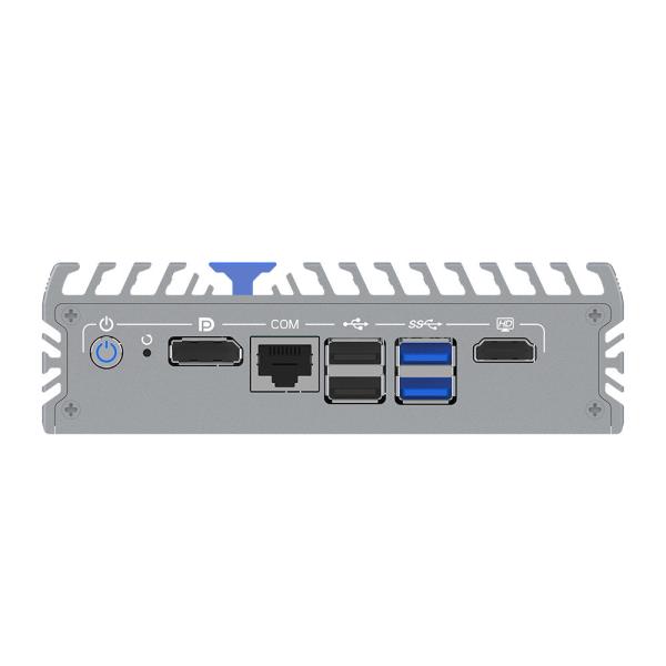 Quality Fanless Mini PC N100 12th Gen Alder Lake CPU 4 Lan Firewall Computer for sale