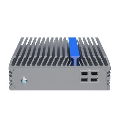 China Industrial Embedded PC DDR4 Max 64 GB DC 12v-19v Industrial PC Rs485 for sale