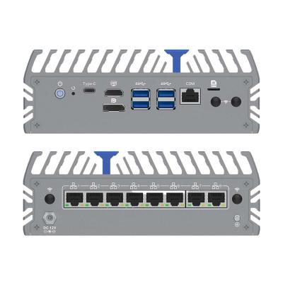 중국 8 랜 미니 PC 방화벽 Pfsense 14세대 코어 울트라 프로세서 판매용