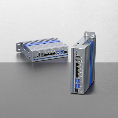 中国 ファンレスミニPC 12代目 Intel I5 I7 4 Lan ポートサポート Vesa マウント 販売のため