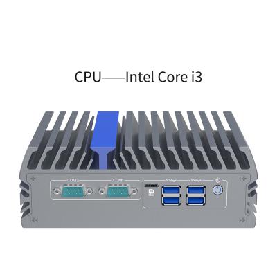 China Industrial Box PC i3 1215U12ème génération Performance Triple 4K HDM pour l'automatisation for sale