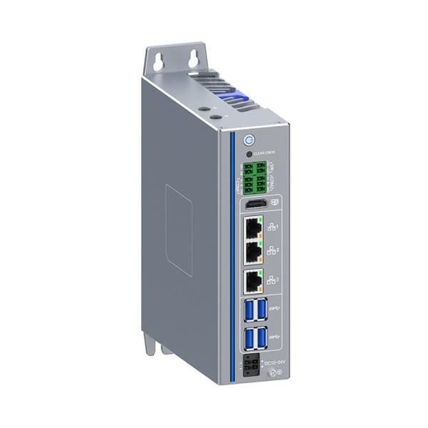 Book Type Industrial PC 12th Gen Intel Alder Lake-N N100 Mini PC with 3 Intel Ethernet