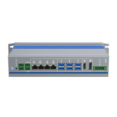 China Compact Industrial Mini Computer Pfsense Opnsense 4 Lan Firewall Appliance Mini Pc Gpio Pin 24v for sale