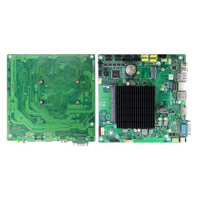 China Intel Elkhart Lake J6412 Mini Pc Motherboard 2.0 GHZ Processor Mini ITX Motherboard With Auto Power On for sale