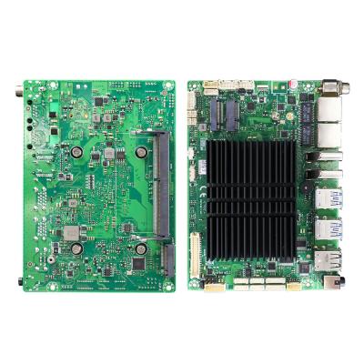 中国 16GB DDR4 メモリ x86 ミニコンピュータ ファンレス ITX マザーボード 6 RS232 COM と 1 HD-MI ディスプレイ 販売のため