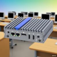 China Compact Office J3710 Mini PC with Dual LAN for Firewall & Quiet Work for sale