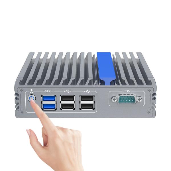 Quality Compact Office J3710 Mini PC with Dual LAN for Firewall & Quiet Work for sale