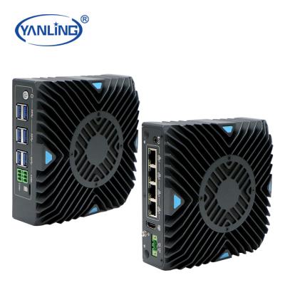 China Intel Core i7-10810U 4 Ethernet Ports Firewall Mini PC with 3-Year Warranty for sale