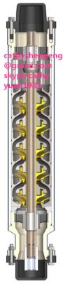 Venta en caliente 400 serie contra el sentido de las agujas del reloj Monel Shaft Ni-resistente REDA bomba sumergible eléctrica para perforación