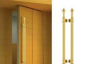 China H Type Stainless Steel Entry Door Handles Simple Decorative Glass Door Knobs for sale