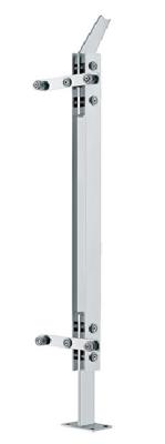 China 850mm / 950mm Height Handrail Baluster / Stair Railing Iron Balusters for sale