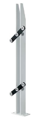 China PSS Finish Metal Deck Balusters Rust - Proof Indoor Railing Balusters for sale