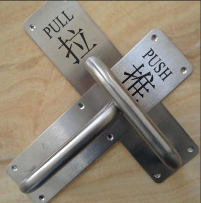 China Durable Sliding Pull Door Handle / Knobs And Pulls For Kitchen Cabinets for sale