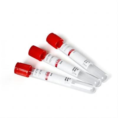 Cina Produttori Prezzo Medicale Top Rosso 3ml 5ml 10ml Tubi di raccolta di campioni di sangue a vuoto in vendita