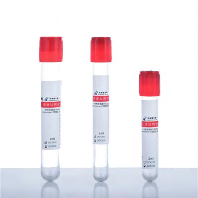 Cina Produttori Prezzo Medicale Top Rosso 3ml 5ml 10ml Tubi di raccolta di campioni di sangue a vuoto in vendita