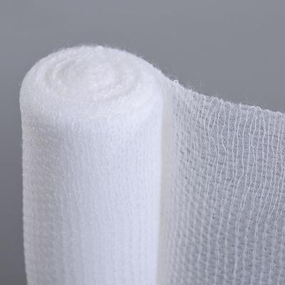 China Medical Gauze Premium Breathable Stretched PBT Bandage Transfix Elastic Bandage For First Aid for sale
