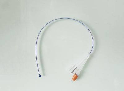 Cina CE di Ch/Fr di dimensioni 6 - 26 del catetere di Foley del silicone di modo del peso leggero 3 compiacente in vendita